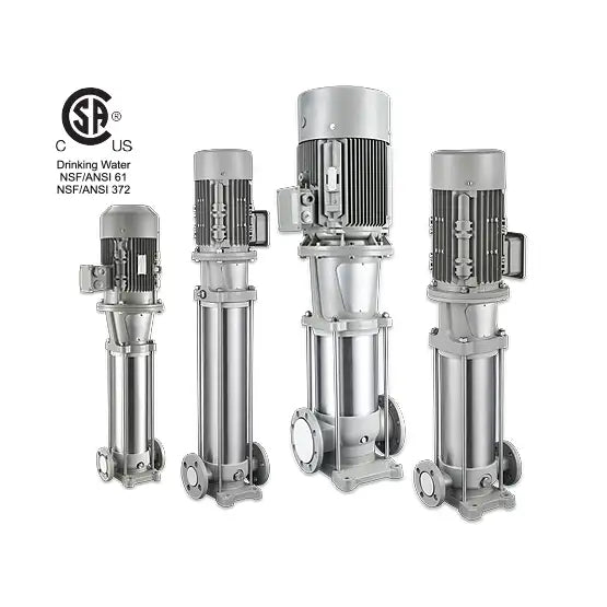 Vertical Multistage Centrifugal Pumps · North Coast Process Equipment